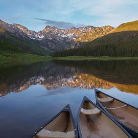 The Sneffels Range with Peak Labels by Aaron Spong