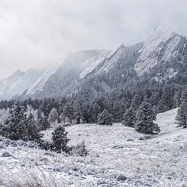 The Sneffels Range with Peak Labels by Aaron Spong