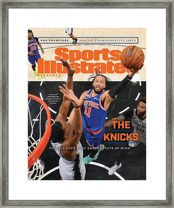 New York Knicks - 2026 NBA Champions, Commemorative Issue Cover Framed ...